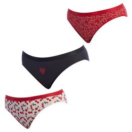 DIM 3er-Pack Slips aus Stretch-Baumwolle D4C17 f&uuml;r Damen