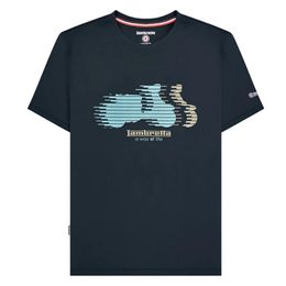 Lambretta - T-Shirt f&uuml;r Herren (Marine)