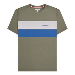 Lambretta - T-Shirt f&uuml;r Herren kurz&auml;rmlig (Khakigr&uuml;n)