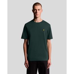 Lyle & Scott Lyle & Scott Baumwoll-T-Shirt mit Rundhalsausschnitt - Gr&uuml;n
