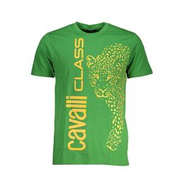 Cavalli Class Leopardenmuster T-Shirt im l&auml;ssigen Stil