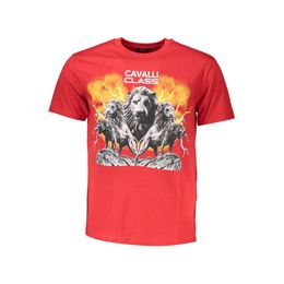 Cavalli Class L&ouml;wen Grafik T-Shirt