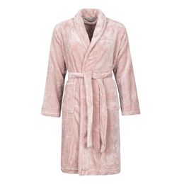 Heat Holders - Damen Fleece-Morgenmantel f&uuml;r den Winter - Dusty Pink