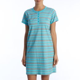 Damen Kurzarm-Sommernachthemd KL45000