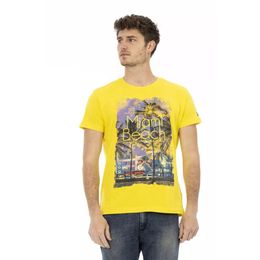 Miami Beach Grafik T-Shirt mit kurzem Arm und Rundhalsausschnitt