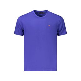 Napapijri Blaue Baumwolle Herren T-Shirt