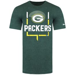 Nike NFL Green Bay Packers Legend Goal Post Gr&uuml;nes Herren-T-Shirt