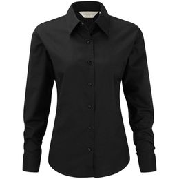 Russel Athletic Russell Collection Damen/Damen Langarm Oxford Hemd (Schwarz)