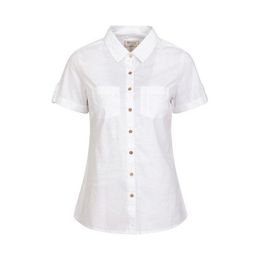 Mountain Warehouse Damen/Damen Kokosnuss Kurzarm-Shirt (Wei&szlig;)