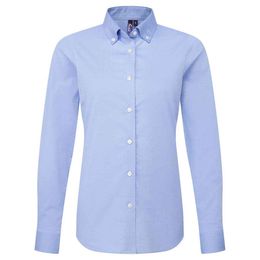 Premier - "Supreme" Formelles Hemd f&uuml;r Damen Lang&auml;rmlig (Dunkelblau)