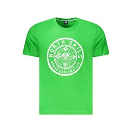 North Sails Verde Baumwolle Herren T-Shirt