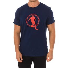 Bikkembergs PUPINO Herren-Kurzarm-Rundhals-T-Shirt BKK1MTS02