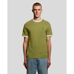 Lyle & Scott Ringer Baumwoll Rundhals-T-Shirt