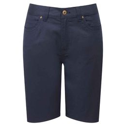 Premier Womens/Ladies Performance Casual Shorts (Marine)
