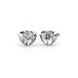 Simply Love Ohrringe - Silber und Kristall