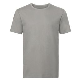 Russel Athletic Russell Herren Organik T-Shirt Kurzarm (Steinfarben)