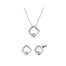 Adelise Set : Silber und Kristall