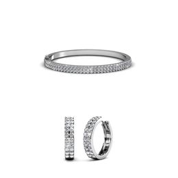 Glamour-Paruren - Silber und Kristall