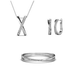 Criss Parures - Silber und Kristall