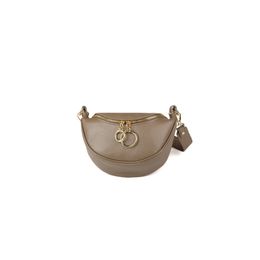 Giulia Monti Schultertasche Taupe