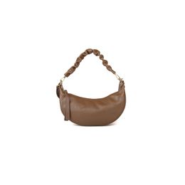 Giulia Monti Schultertasche Taupe