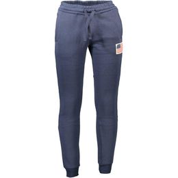 U.S. Polo Assn. Herren Sweatpants aus blauer Baumwolle