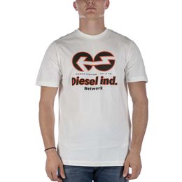T-Shirt Diesel T-Just E18 Wei&szlig;