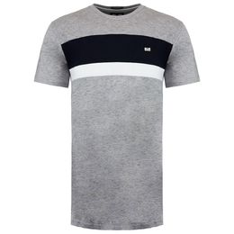 Weekend Offender Weekend-T&auml;ter Kreuzwortr&auml;tsel Herren grau T-Shirt