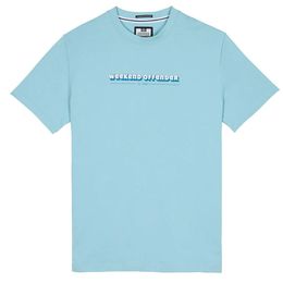Weekend Offender Weekend-T&auml;ter Baccalieri Herren Eisblau T-Shirt