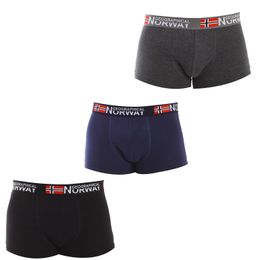 Geographical Norway Pack-3 Boxershorts Geografisches Norwegen Mann