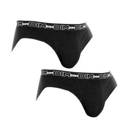 DIM Pack-2 Slips Baumwolle Streech atmungsaktives Gewebe D06595 Mann