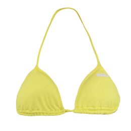Nike Binde Binding Bading Ceolle Womens Verstellbare gelbe Bikini Top 404423 710