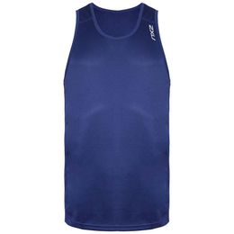 2XU BSR Active Singulet Mens Navy Blue Top