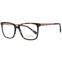 Ted Baker Rectangle Womens Dunkle Schildkr&ouml;te Brillenfassungen