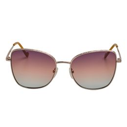 Liu Jo Damen Quadratische Metallsonnenbrille LJ141S