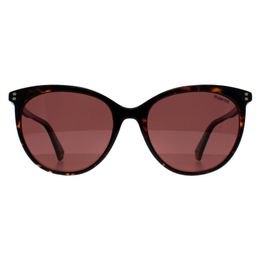 Polaroid PLD 6231/S 086 KL havanna violett polarisierte Sonnenbrille