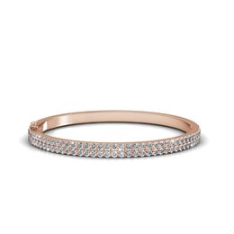 Glamour Armb&auml;nder - Ros&eacute;gold und Kristall