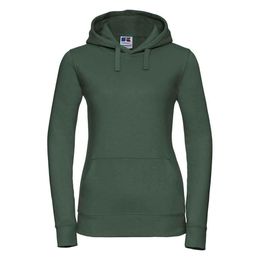 Russel Athletic Russell - "Authentic" Kapuzenpullover f&uuml;r Damen (Flaschengr&uuml;n)