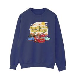 Disney - "Cars Radiator Springs Group" Sweatshirt f&uuml;r Damen (Marineblau)
