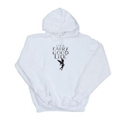 Disney - "Tinkerbell Fairy Good Life" Kapuzenpullover f&uuml;r Damen (Wei&szlig;)