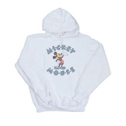 Disney Damen/Damen Mickey Mouse Dash Hoodie (Wei&szlig;)