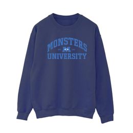 Disney Monsters University Logo-Sweatshirt f&uuml;r Damen/Damen (Marineblau)