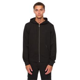 Duck and Cover - "Optimus" Hoodie mit durchgehendem Rei&szlig;verschluss f&uuml;r Herren (Schwarz)