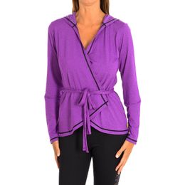 ZUMBA Lang&auml;rmelige Sportjacke mit Kapuze f&uuml;r Frauen Z1T00503