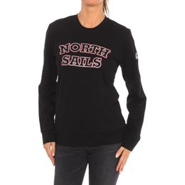 North Sails Lang&auml;rmeliges Damen-Sweatshirt mit Rundhalsausschnitt 9024210