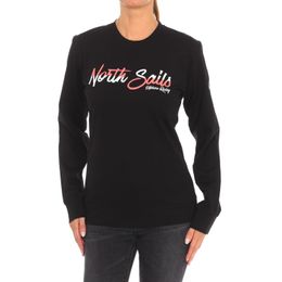 North Sails Lang&auml;rmeliges Sweatshirt mit Rundhalsausschnitt 9024250 women