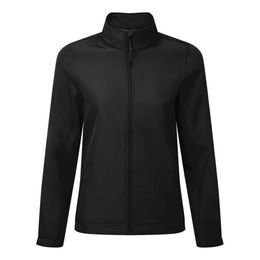 Premier Womens/Ladies Windchecker Soft Shell Jacket (Deep Grey)
