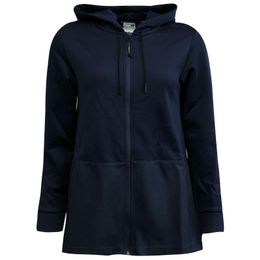 Puma Evo Drapey Marineblaue Trainingsjacke f&uuml;r Damen