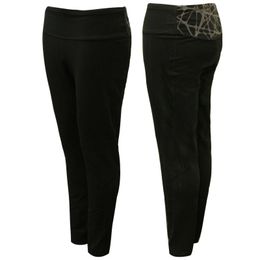Diadora Evo Womens Black Leggings