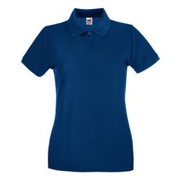 Fruit of the Loom - "Premium" Poloshirt f&uuml;r Damen (Marineblau)